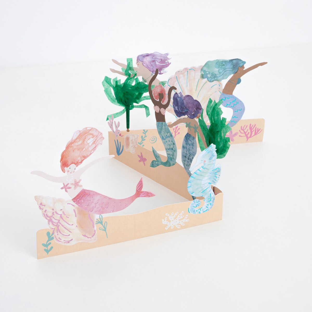 Meri Meri Mermaids Birthday Card – Mouse in a Box