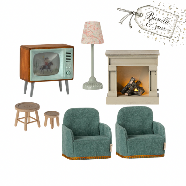 Maileg Living Room Bundle - Mint – Mouse in a Box
