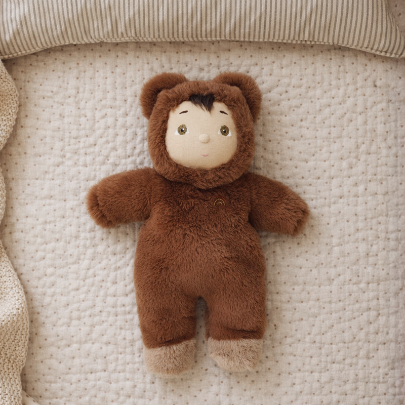 Olli Ella Cozy Day Dinkum - Bobby Bear – Mouse in a Box