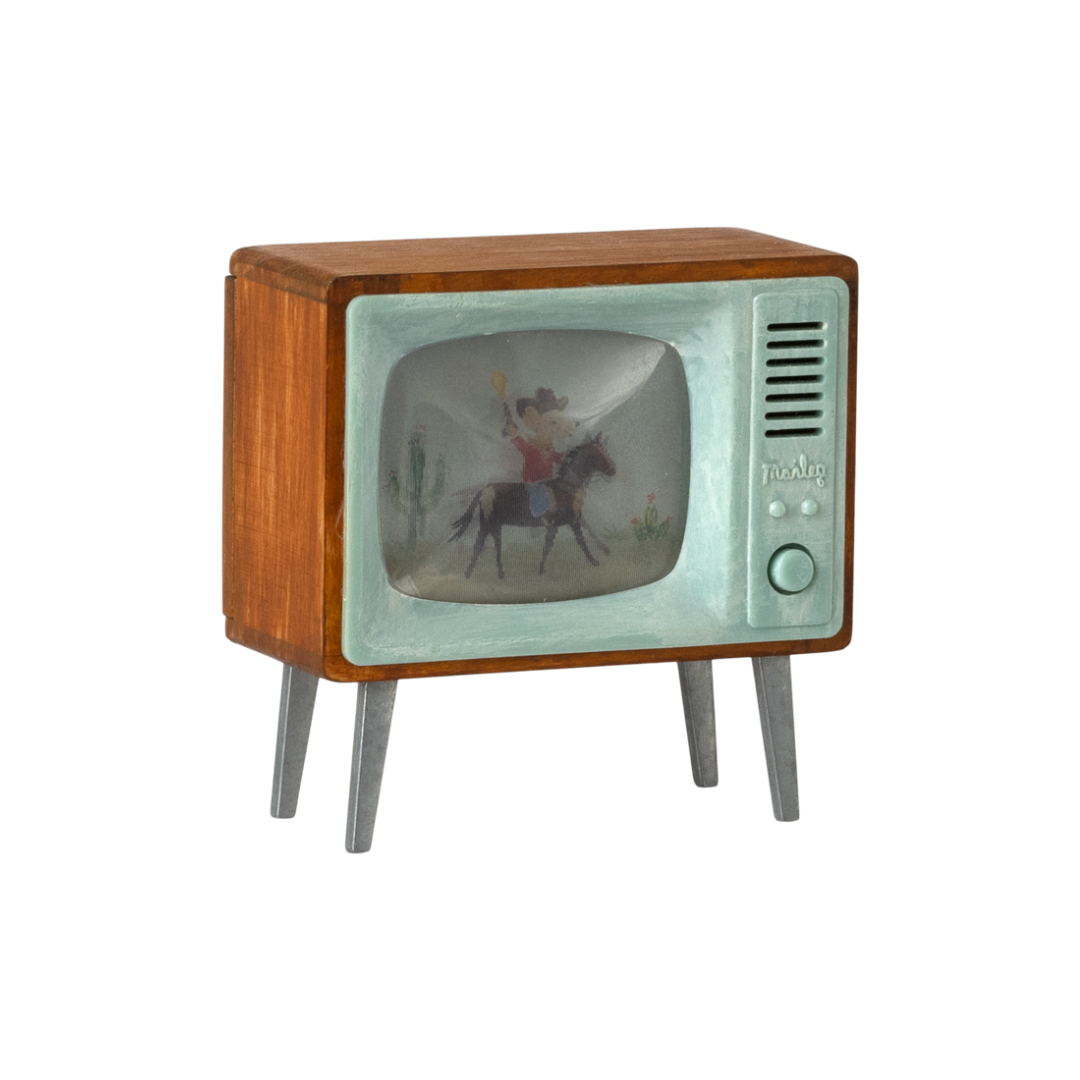 Maileg Television, Mouse – Mouse in a Box