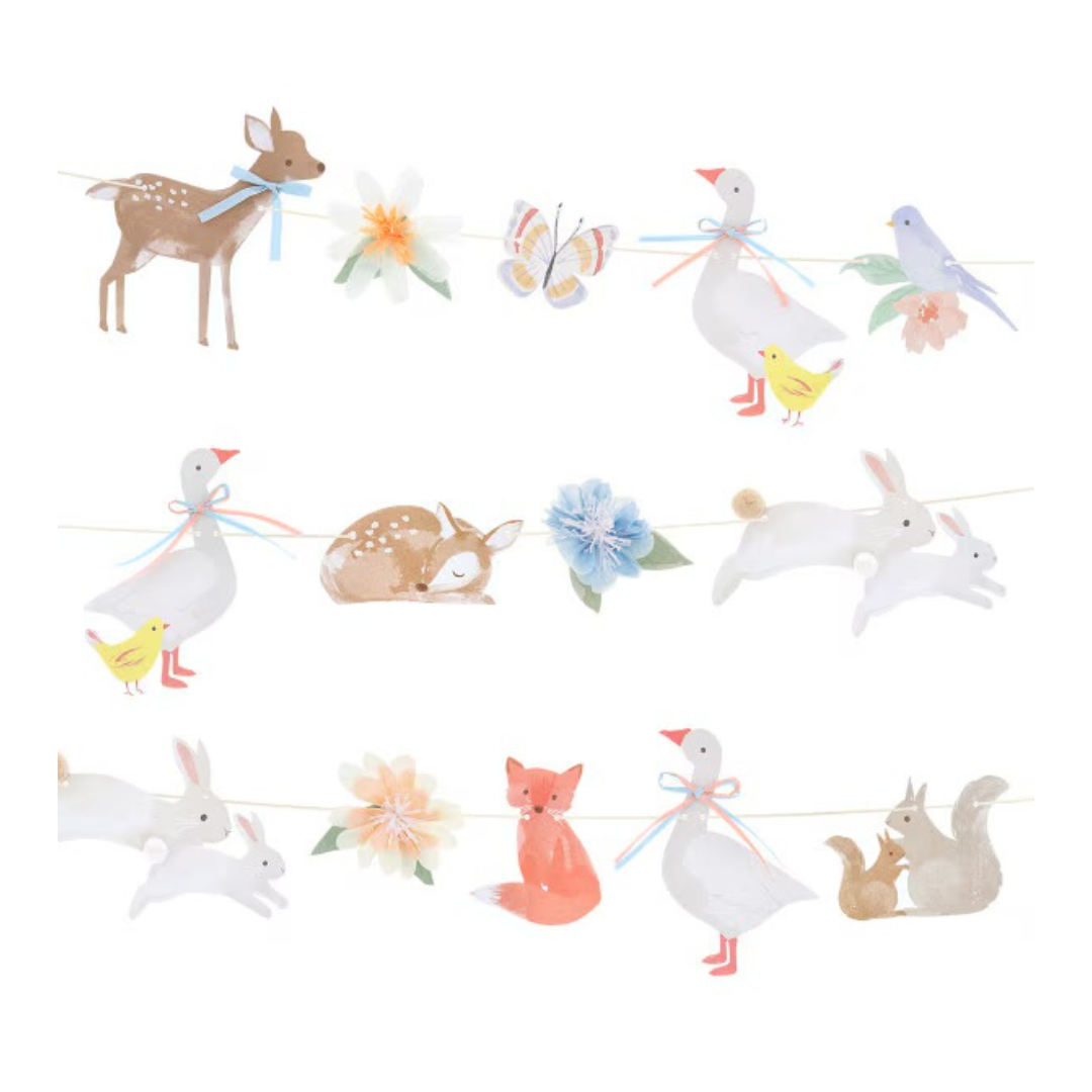 Meri Meri Little Animals Garland Set – Mouse in a Box