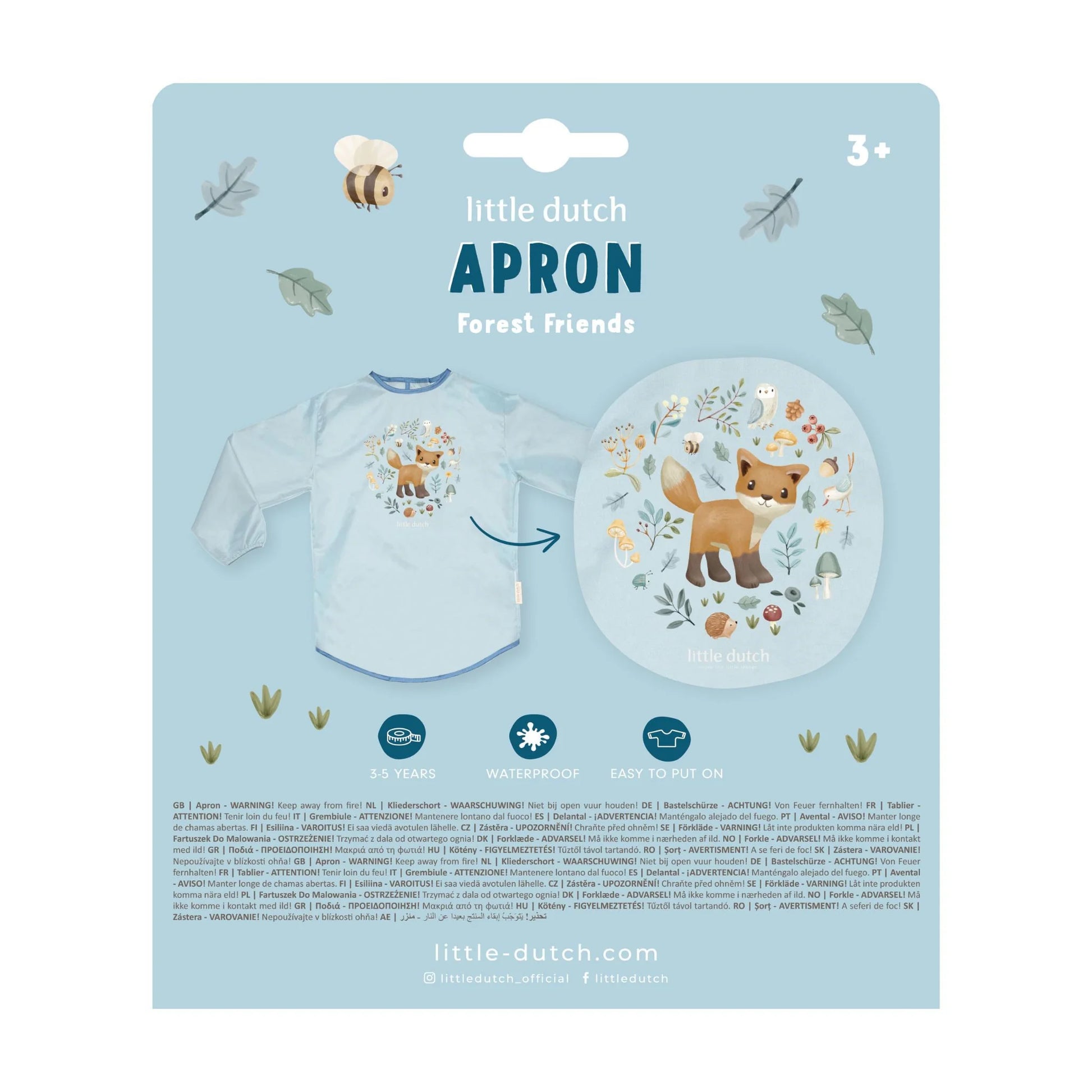 Little Dutch Craft Apron - Forest Friends – Mouse in a Box