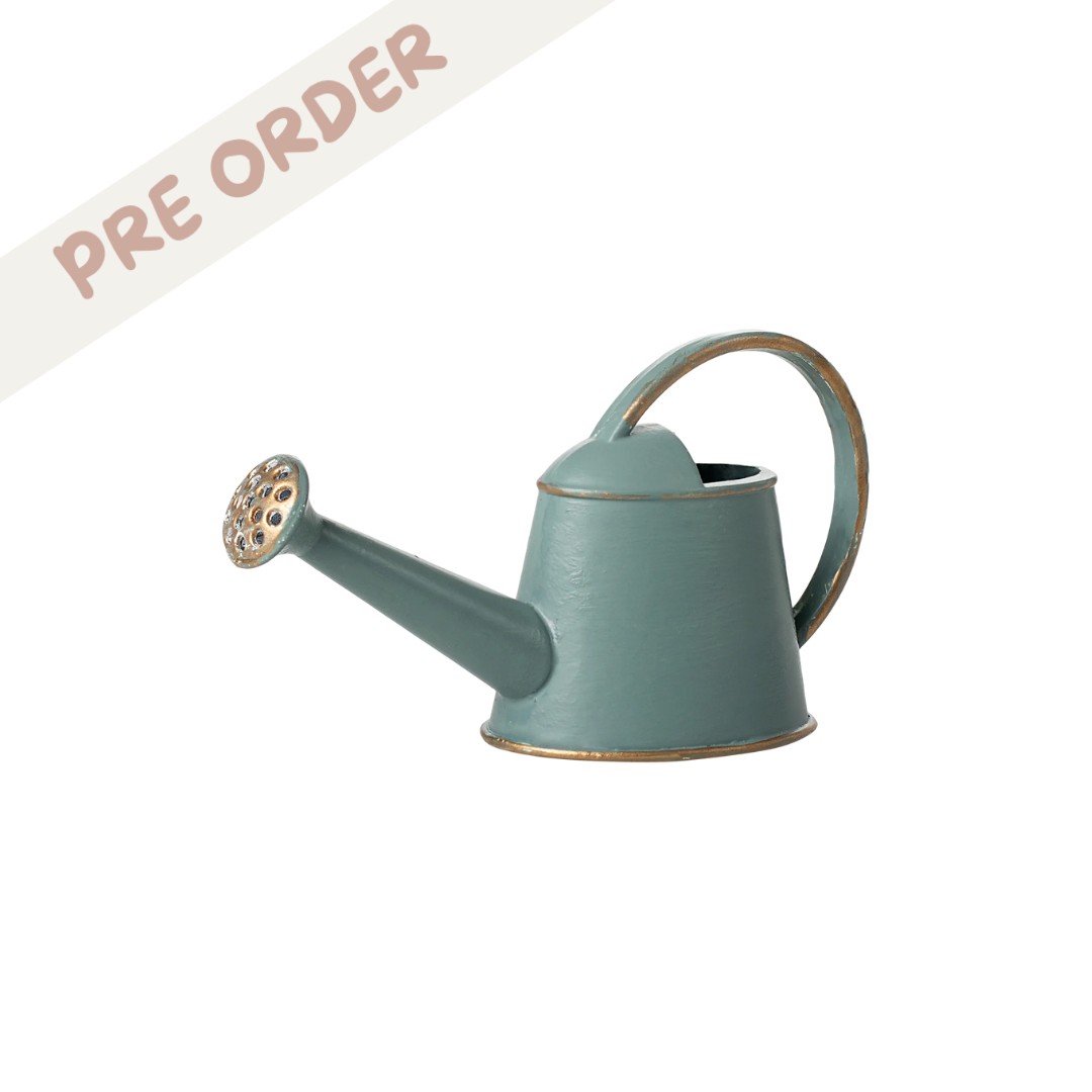 Maileg Mouse Watering Can: Light Blue | Gardening Fun for Mice – Mouse ...
