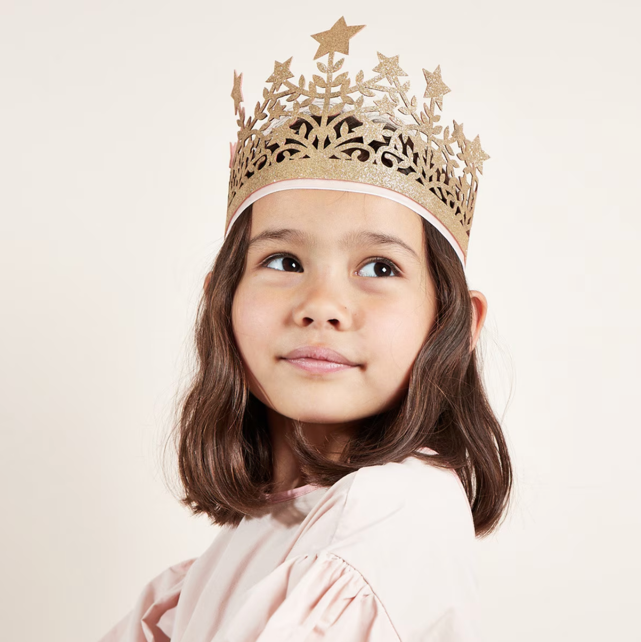 Meri Meri Glitter Fabric Star Crown – Mouse in a Box